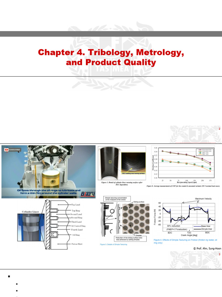 Tribology and Surface Quality in Engineering | PDF | Wear | Friction