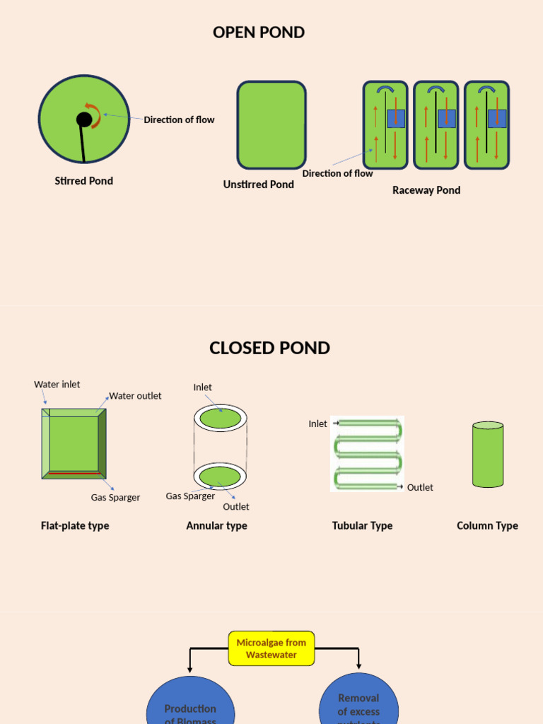 Open Pond: Stirred Pond Unstirred Pond Raceway Pond | PDF