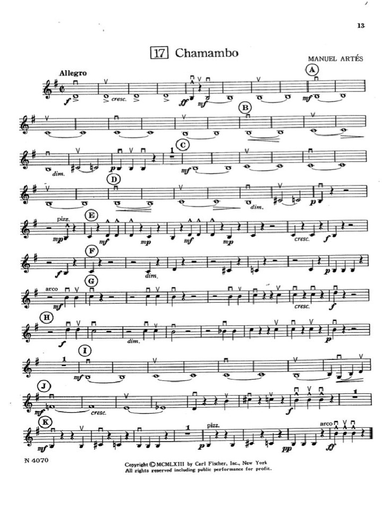 Chamambo Violín 2 | PDF