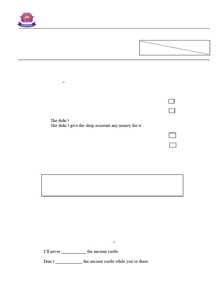 SHS 1 English CT revised | PDF