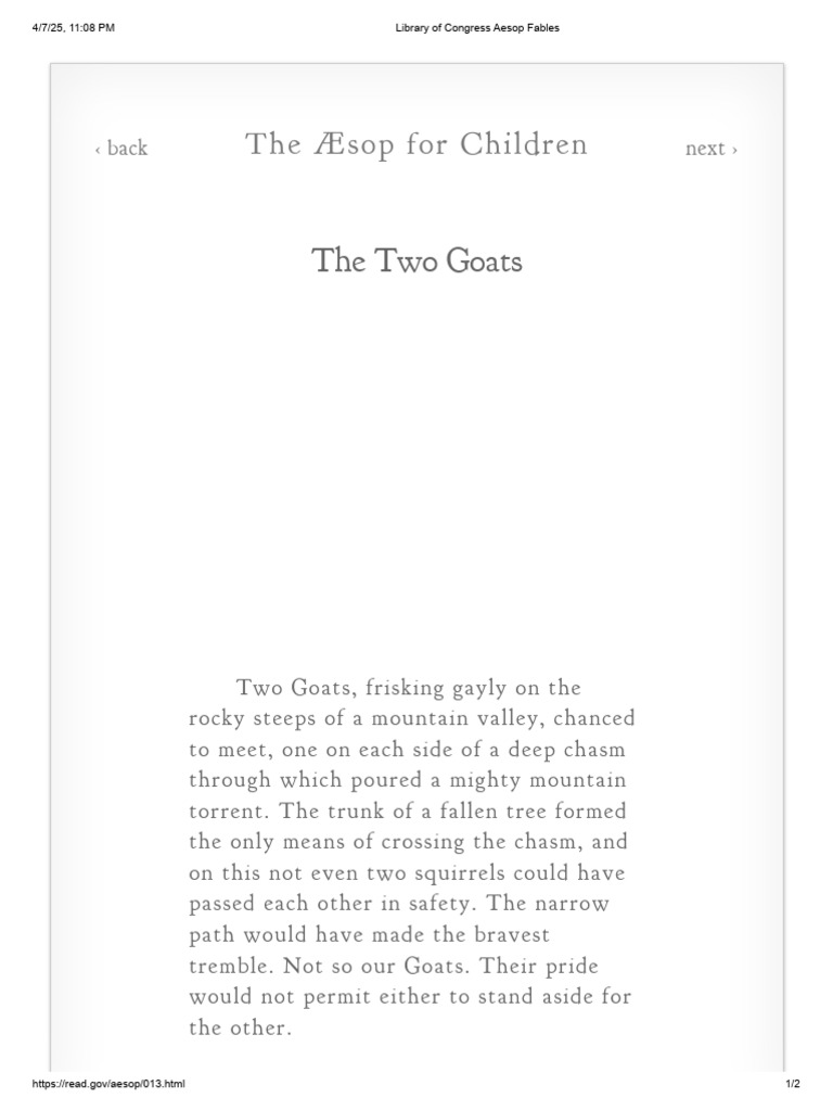 Aesop Fables-5 | PDF