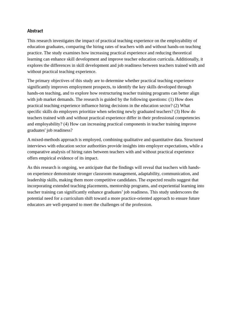 Revamping Teacher Education | PDF