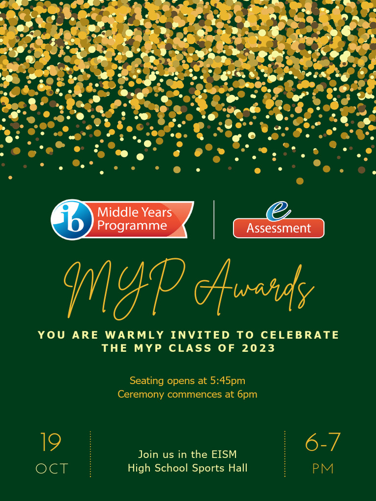 MYP Awards Class of 2023 | PDF
