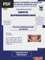 Dientes Supernumerarios: Diagnóstico y Extracción | PDF | Diente ...