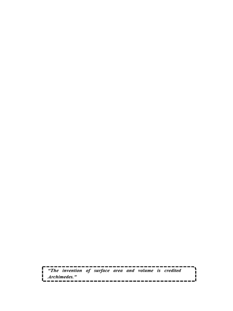 CHAPTER 13 Surface Area (1) PYQ's Jkbose | PDF | Sphere | Volume