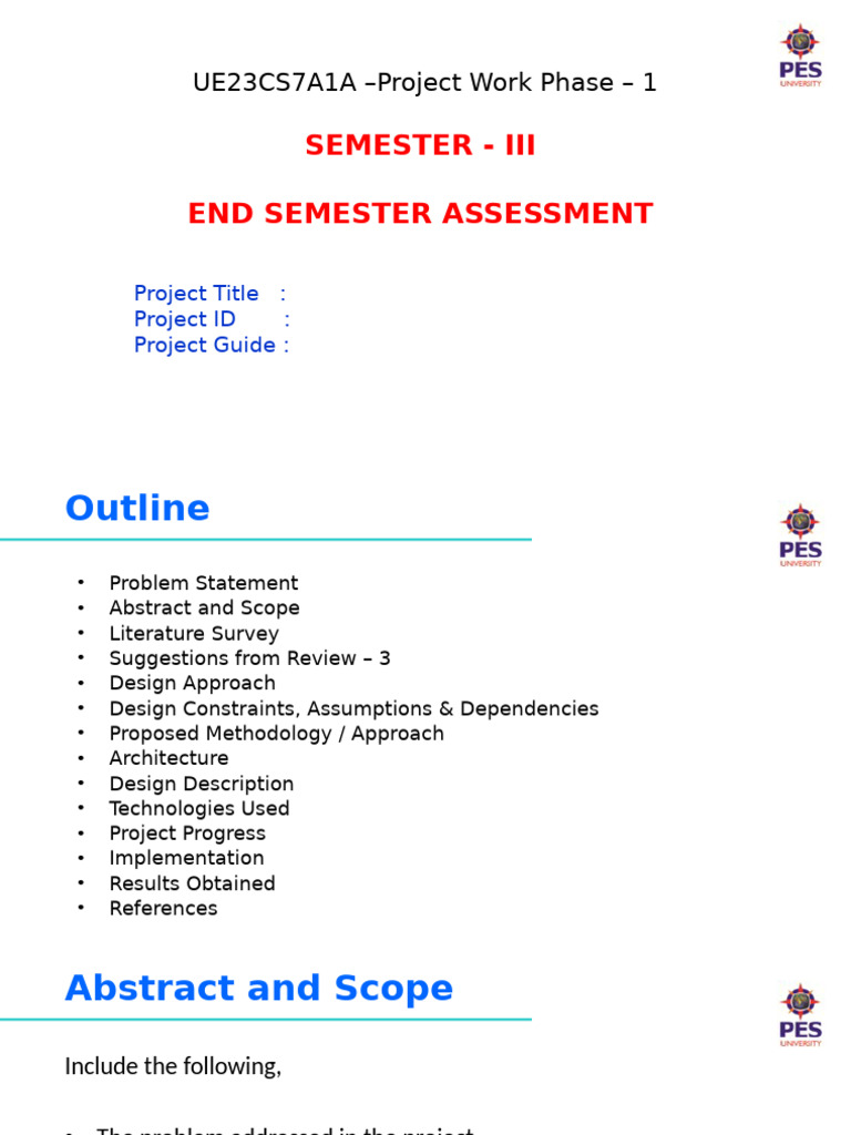 Ue23cs7a1a - Esa Review | PDF | Methodology | Systems Engineering