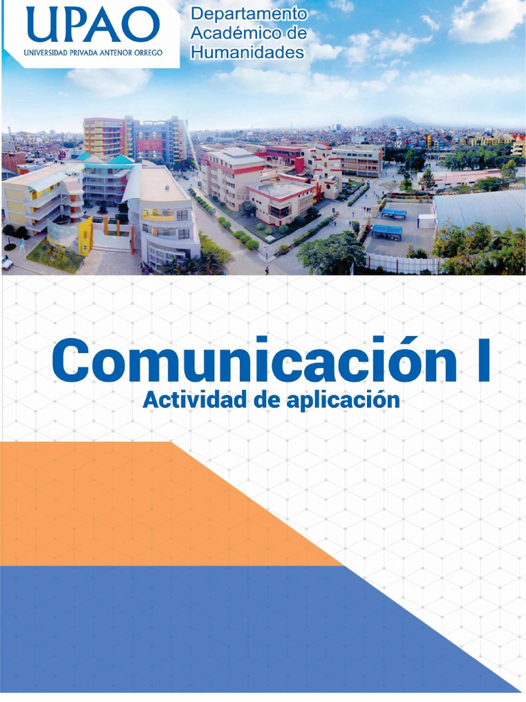 Actividad+Comunicaci%C3%B3n+I+ +Semana+1 | PDF | Comunicación ...