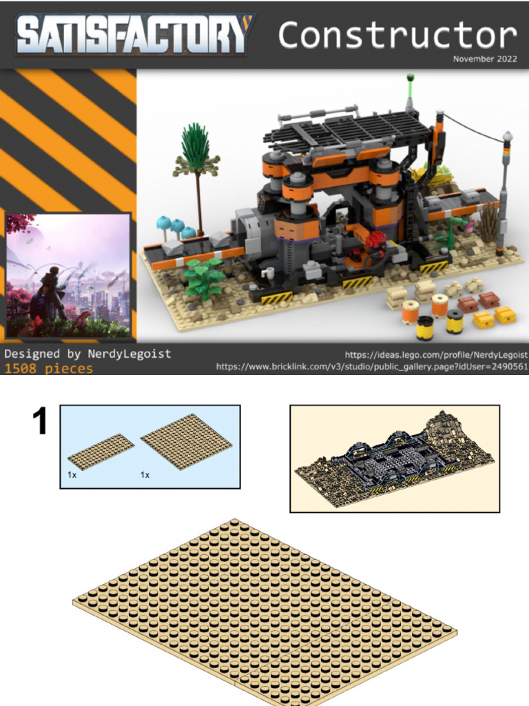 Satisfactory Constructor Instructions | PDF