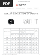 Arandelas Estructurales ASTM F-436 | PDF