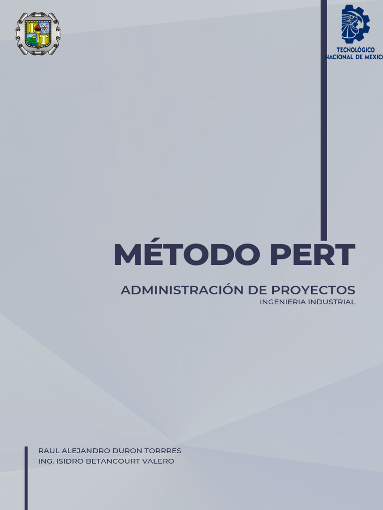 Tarea #3 U2 Metodo Pert | PDF | Gestión de proyectos | La investigación de operaciones