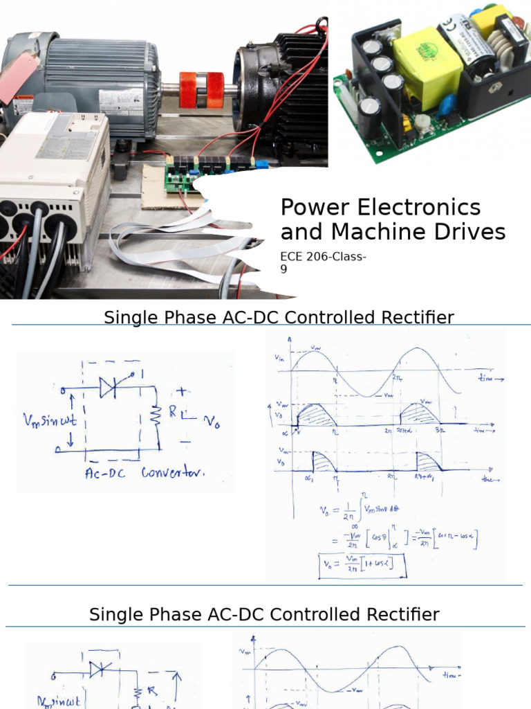 Single Phase AC-DC Rectifier Guide | PDF