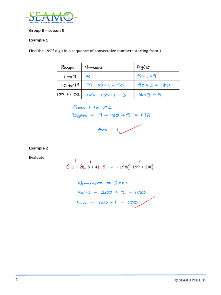 Find The 199 Digit in A Sequence of Consecutive Numbers Starting From 1 ...