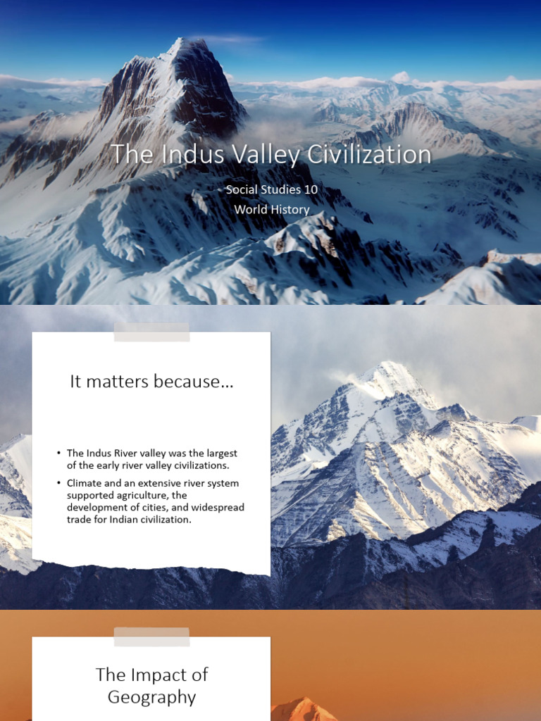 Geography of Indus and Ganges Valleys | PDF | Monsoon | Indus River