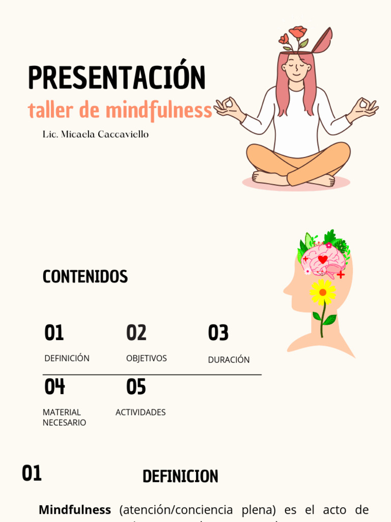 Taller de Mindfulness: Estrategias Prácticas | PDF