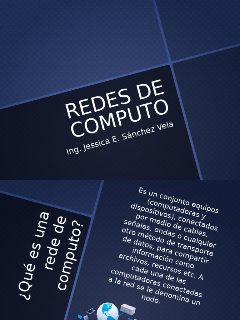 Redes de Computo (Tipos) | PDF | Modelo cliente-servidor | Arquitectura ...