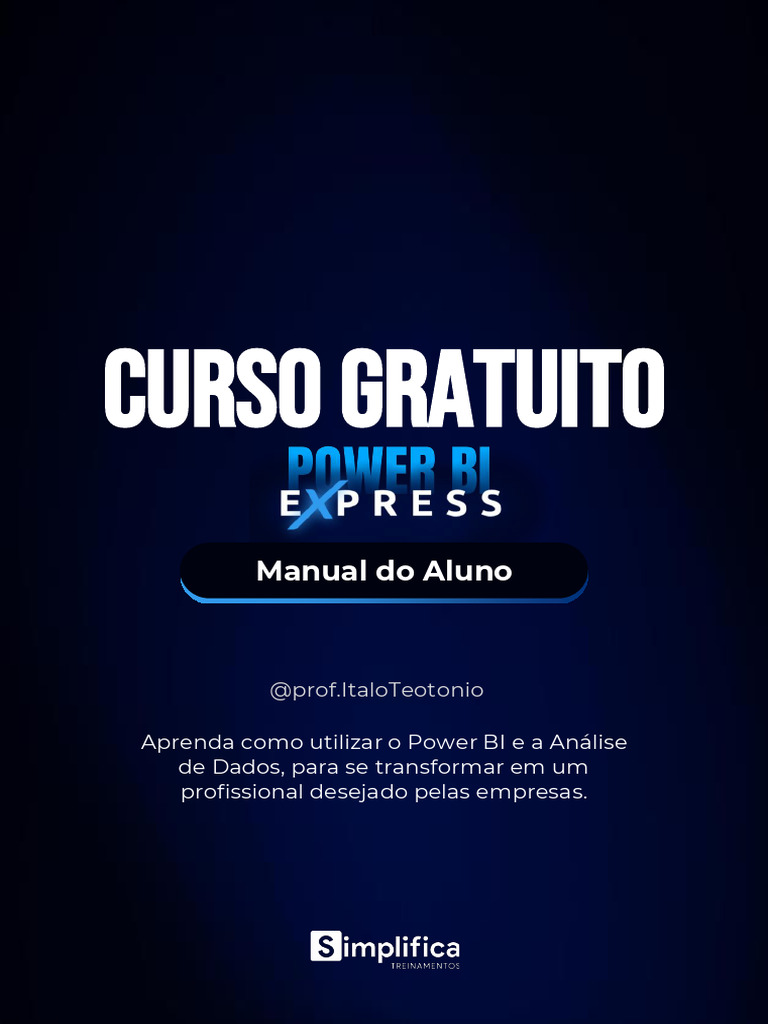 Curso Gratuito de Power BI Express | PDF | Informação
