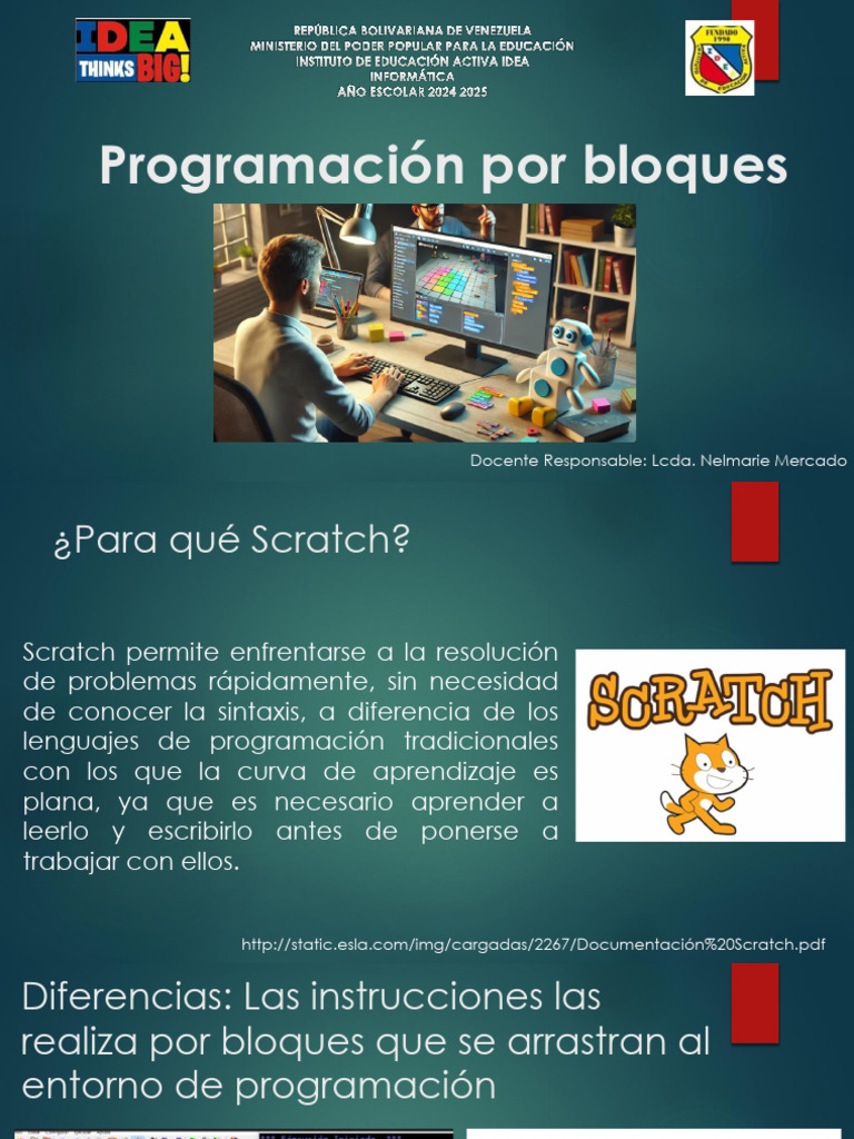 07 Programación en Bloques | PDF | Scratch (lenguaje de programación ...