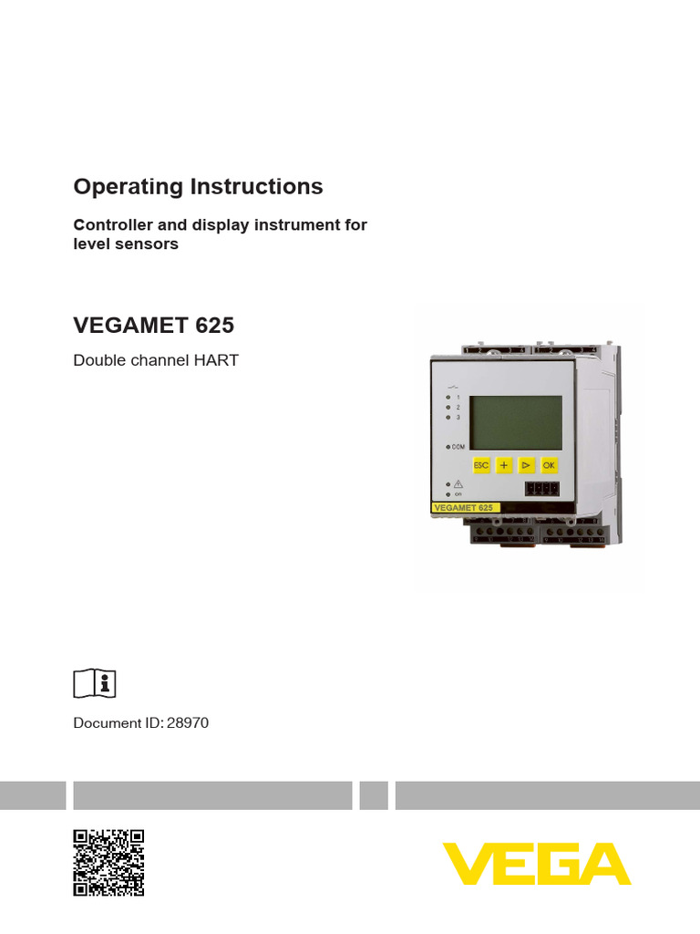 EN VEGAMET 625 Double Channel HART | PDF | Safety | Power Supply