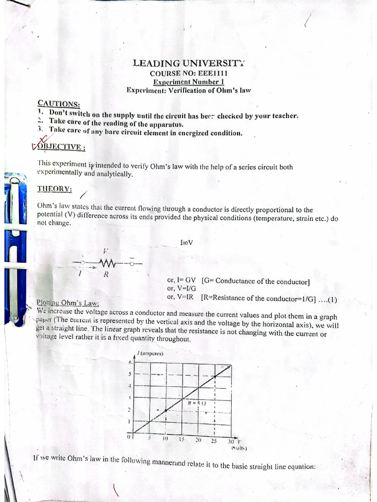 EEE - LAB - 2nd Sem | PDF