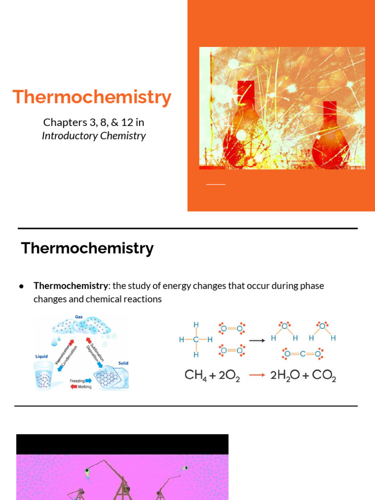 Thermochemistry Notes | PDF | Calorie | Heat