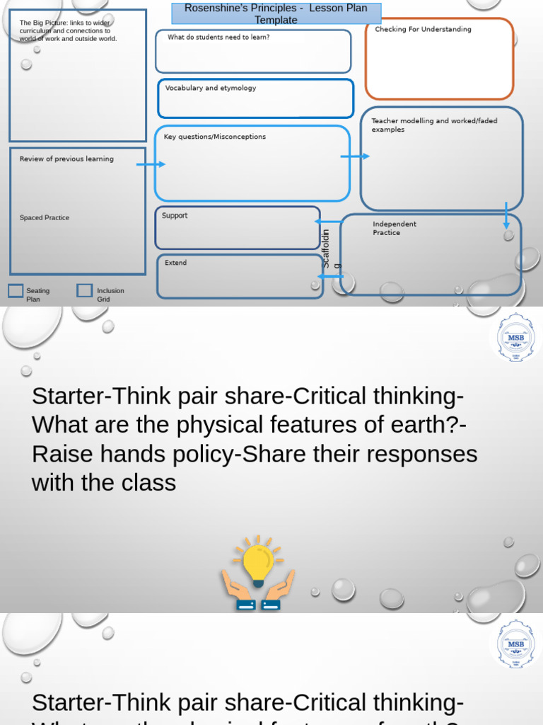 Physical Geography Lesson Plan Guide | PDF | Geography | Physical Geography