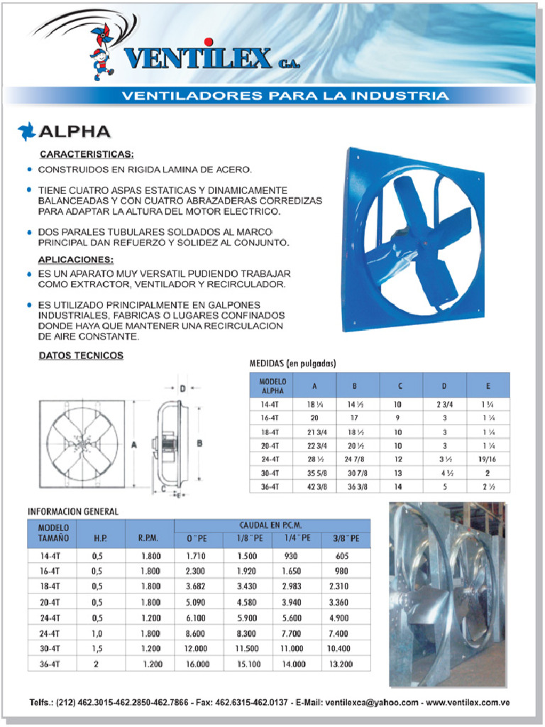 Alpha Ventilex | PDF