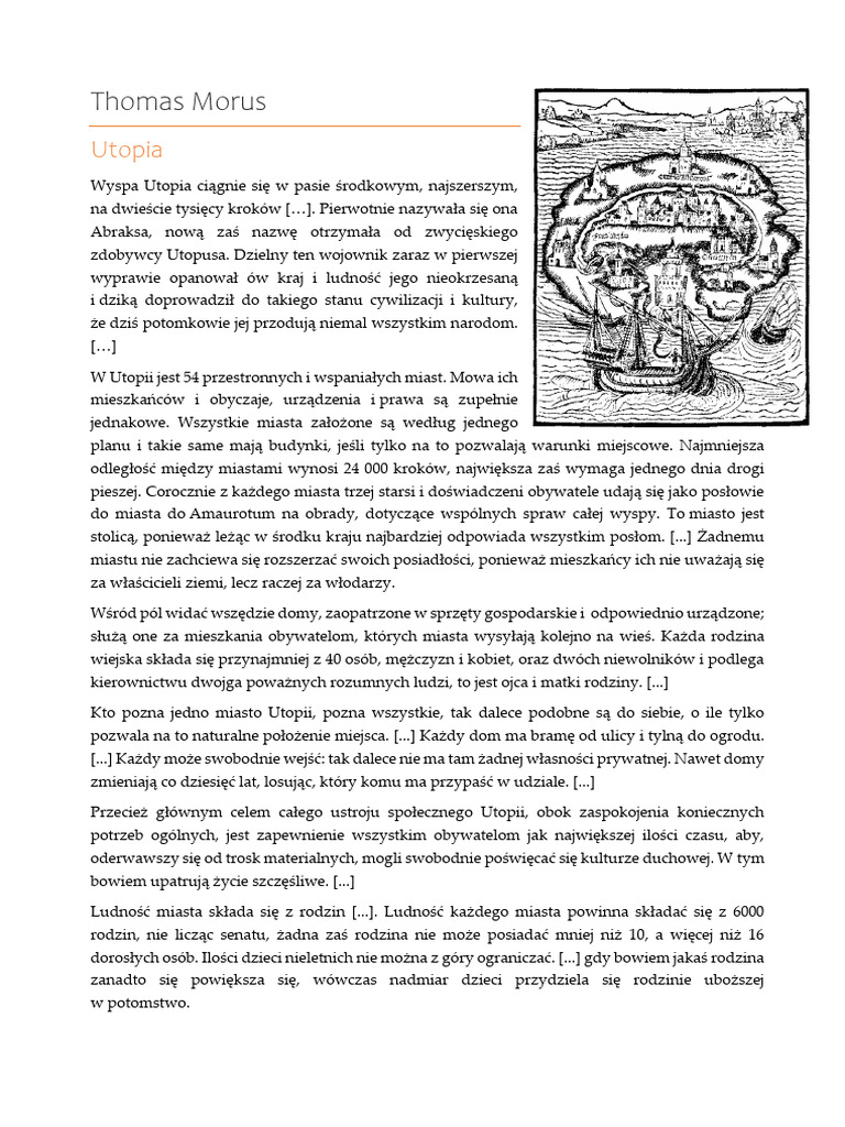 Thomas Morus Utopia | PDF