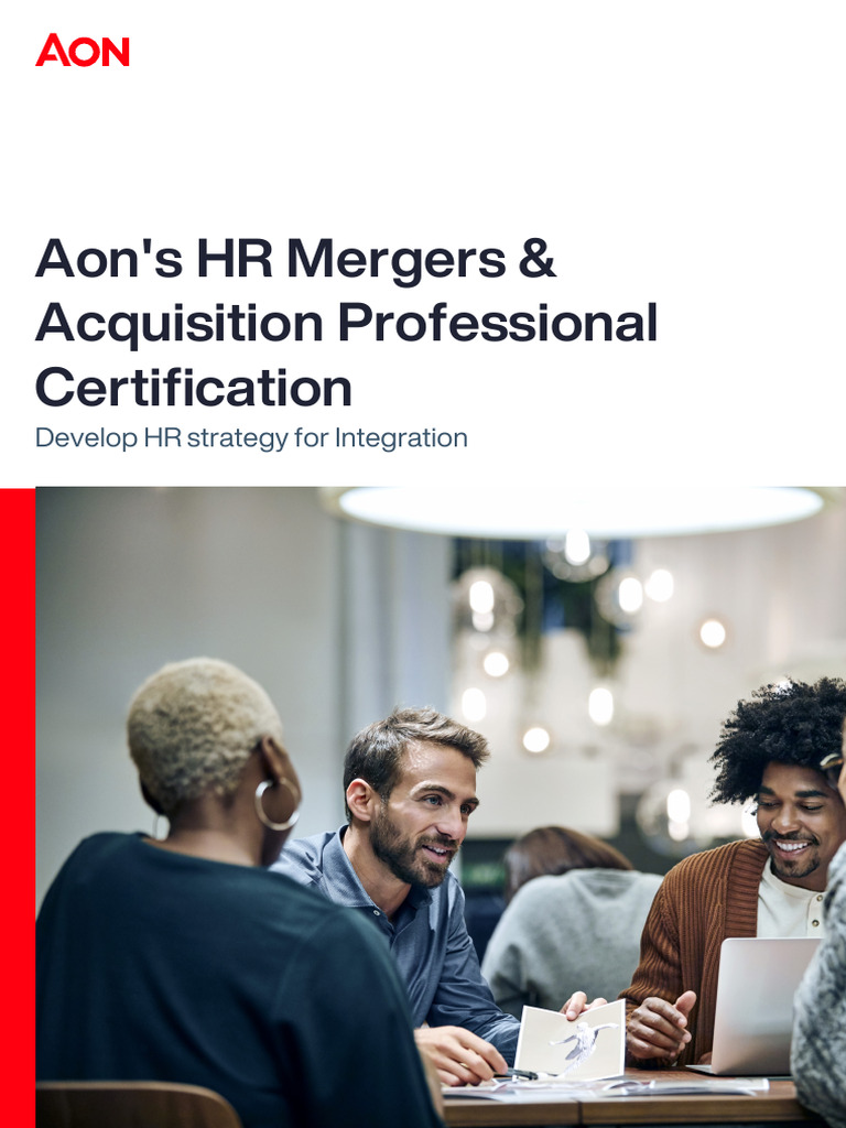 Become A Certified HR M A Professional 1712232741 | PDF | Mergers And ...