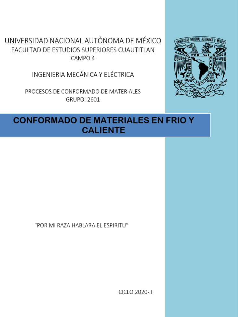 Conformado de Materiales en Frio y Caliente | PDF | Laminado ...