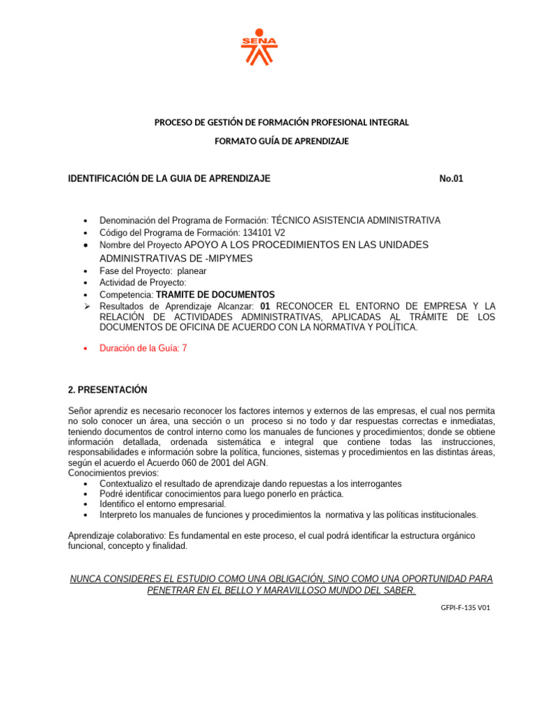 Convocatoria | PDF | Aprendizaje | Documento
