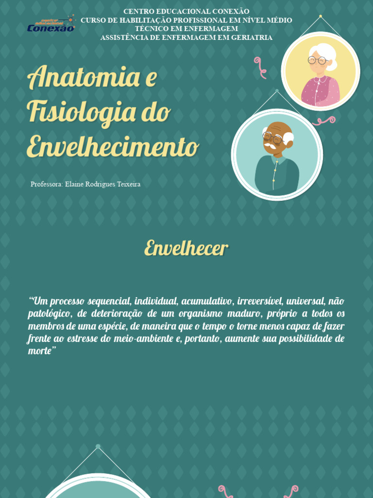 Fisiologia do Envelhecimento em Idosos | PDF | Envelhecimento | Músculo