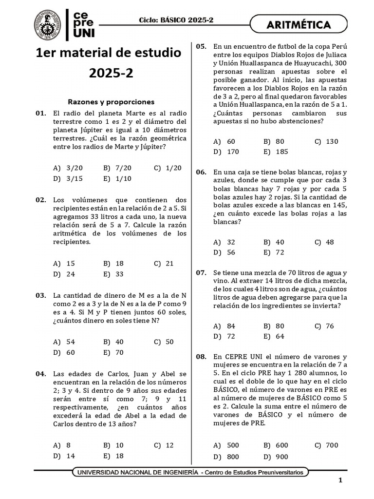 1er Material Est Basico 2025-2 (1) | PDF