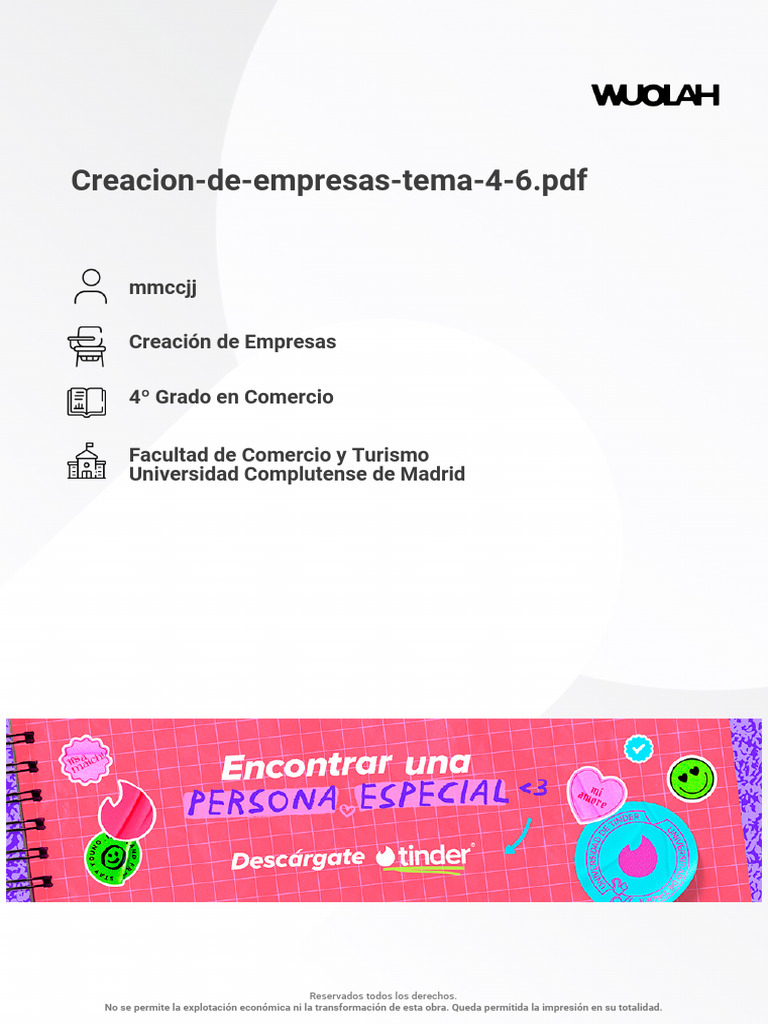 wuolah-free-Creacion-de-empresas-tema-4-6 | PDF | Business | Rentabilidad sobre recursos propios