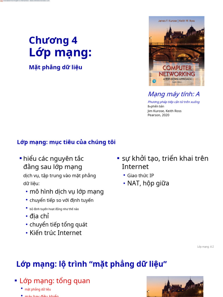 Chapter 4 Network Layer Data Plane-Trang - En.vi | PDF