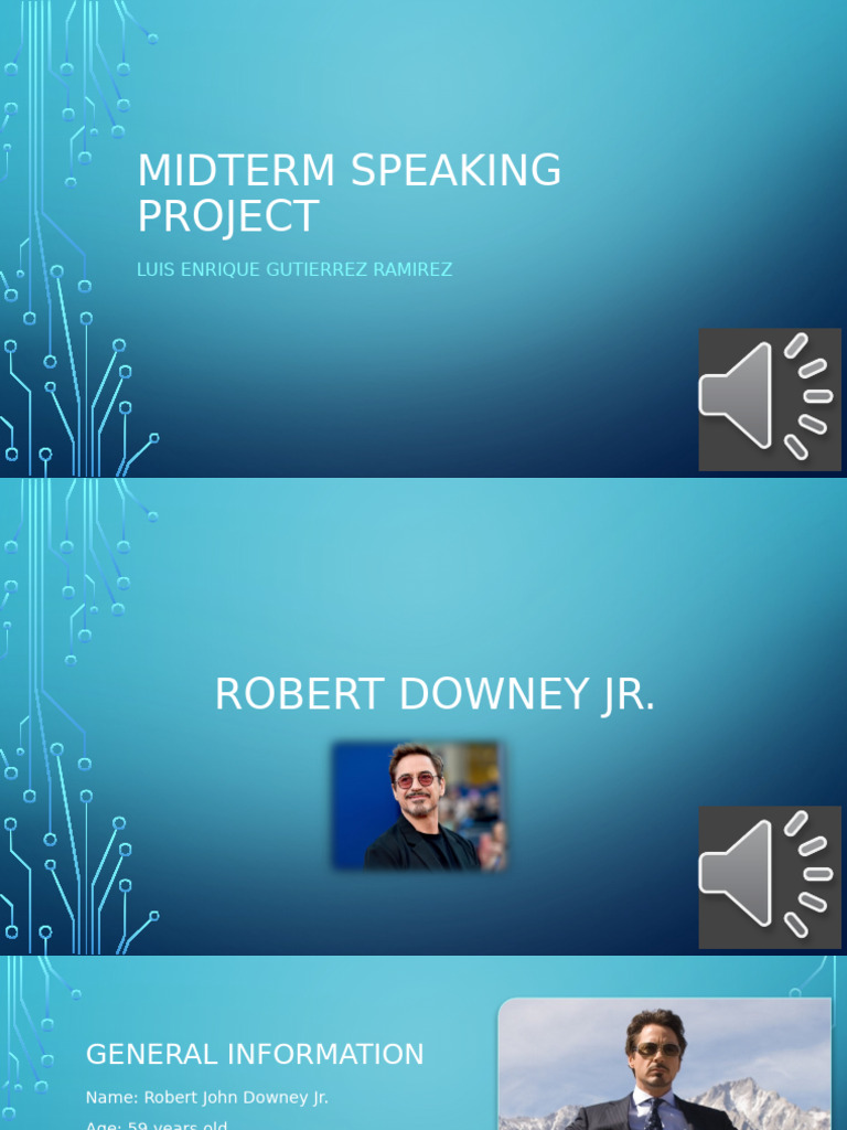 Midterm Speaking Project | PDF