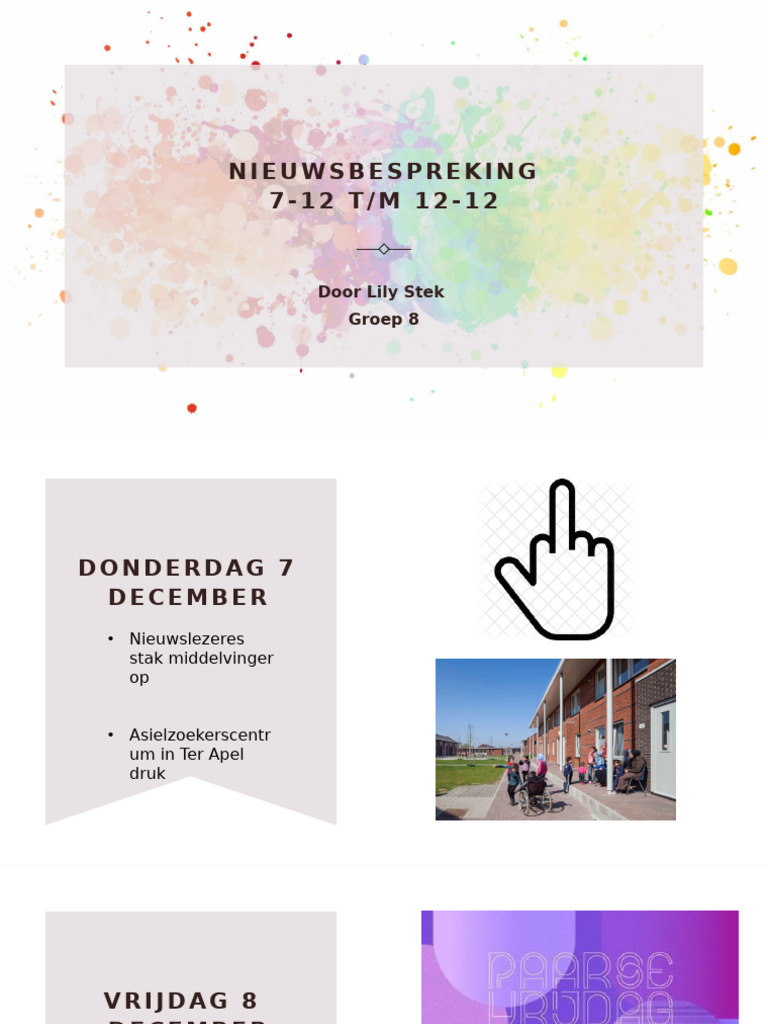 Presentatie Journaal | PDF
