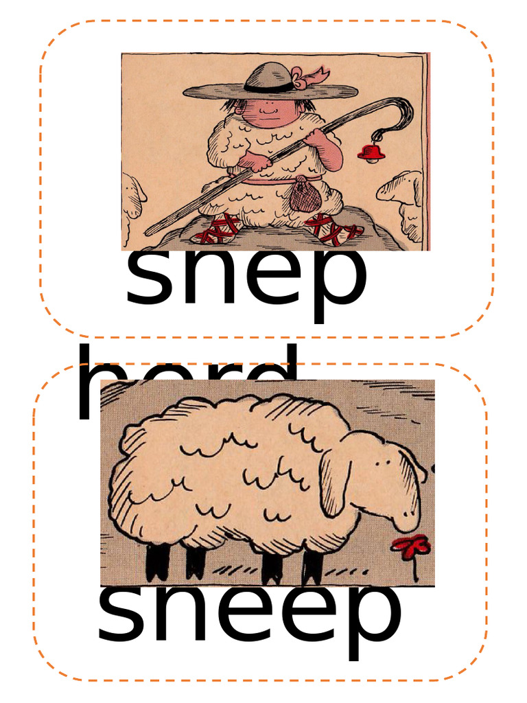 Boy-Cried-Wolf Handmade Flash Card | PDF