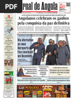 50 Anos Programa Das Actividades Gerais | PDF | Angola | Ministério (departamento governamental)