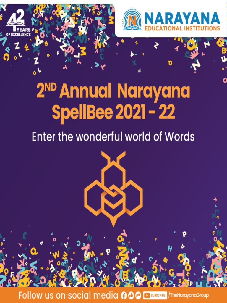 Spellbee Words - Senior Final | PDF