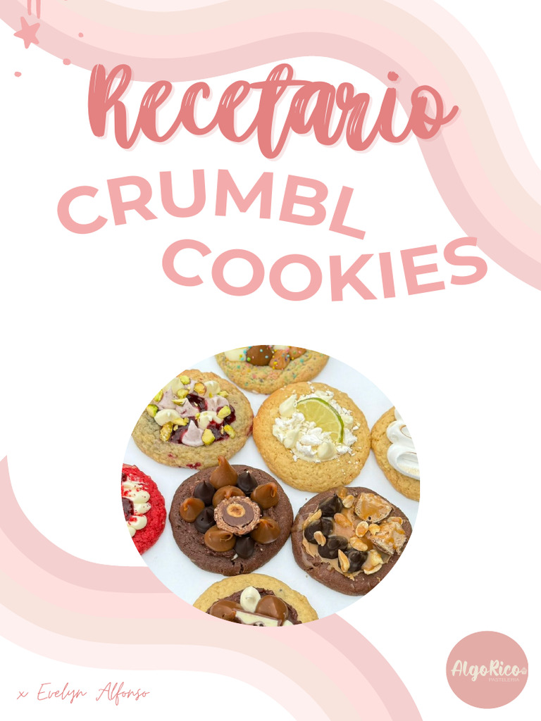 Recetario Crumbl Cookies | PDF | Chocolate | Confitería