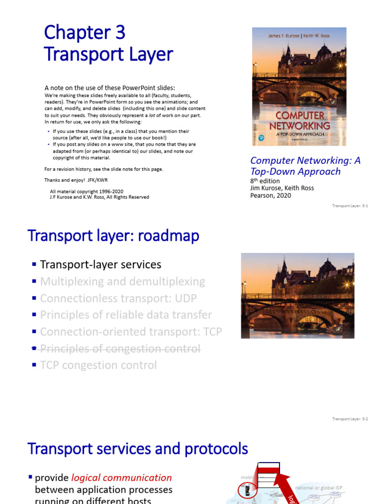 Chapter_3_finalVersion | PDF | Transmission Control Protocol | Port (Computer Networking)