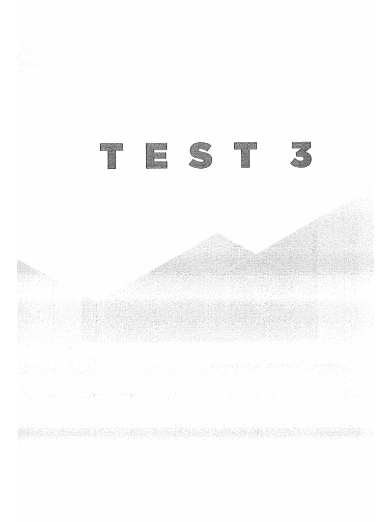 LC Test 3 | PDF