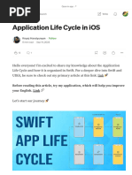 Swift U I Lifecycle | PDF | Swift (Programming Language) | Computer Science