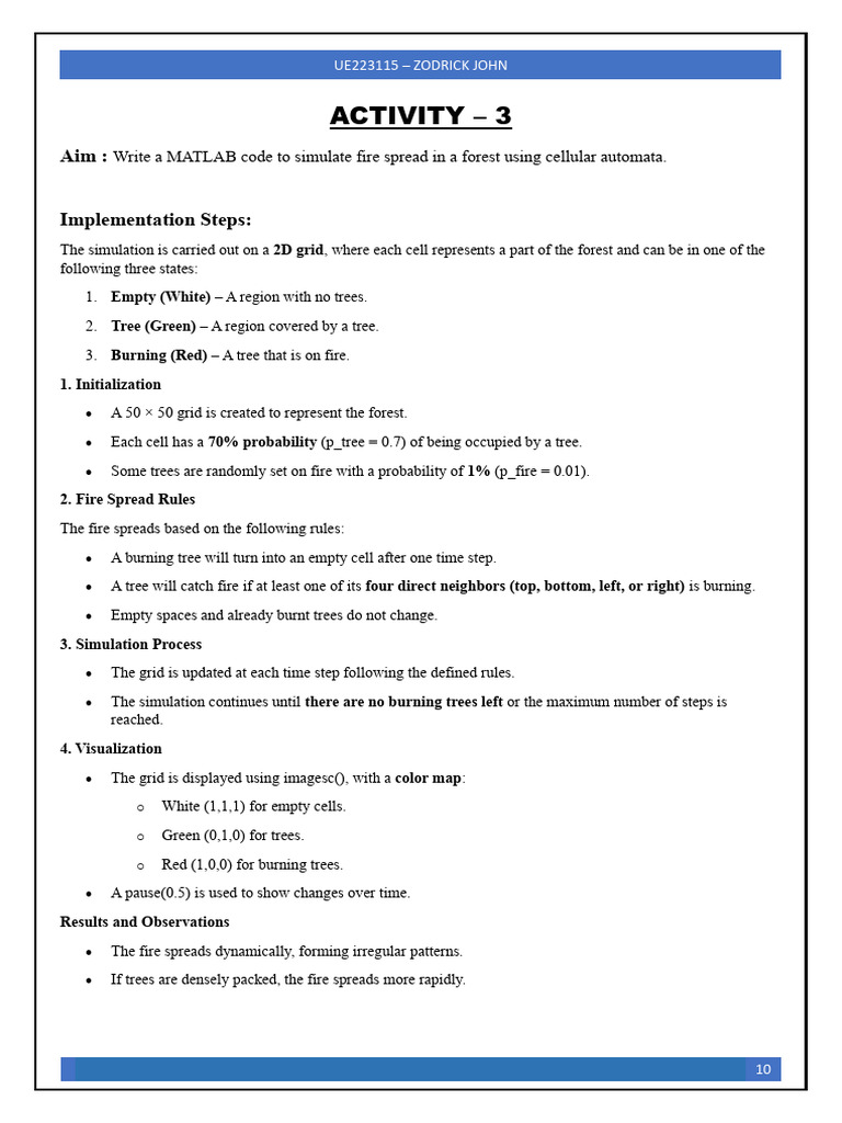 UE223115 - Zodrick John (Exp - 3) | PDF | Applied Mathematics