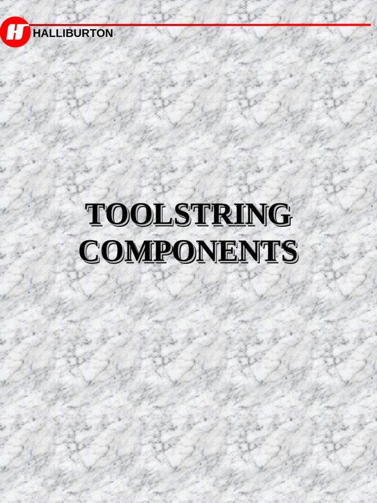 Toolstring Components 5 | PDF | Force | Mechanical Engineering