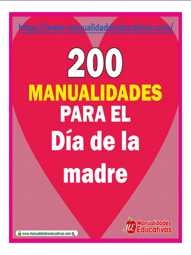 200 Manualidades Dia de La Madre | PDF