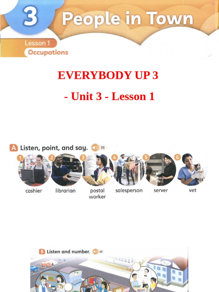 Everybody Up 3 - Unit 3 | PDF