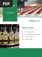 BoS List FSSC 22000 V6 - April 2023 | PDF | Business | Technology & Engineering