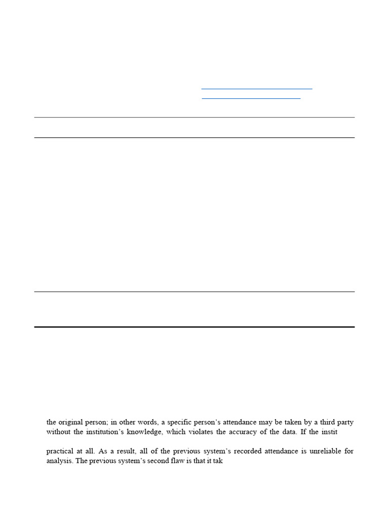 ResearchPaper On AttendanceManagementSystem | PDF | Python (Programming Language) | My Sql