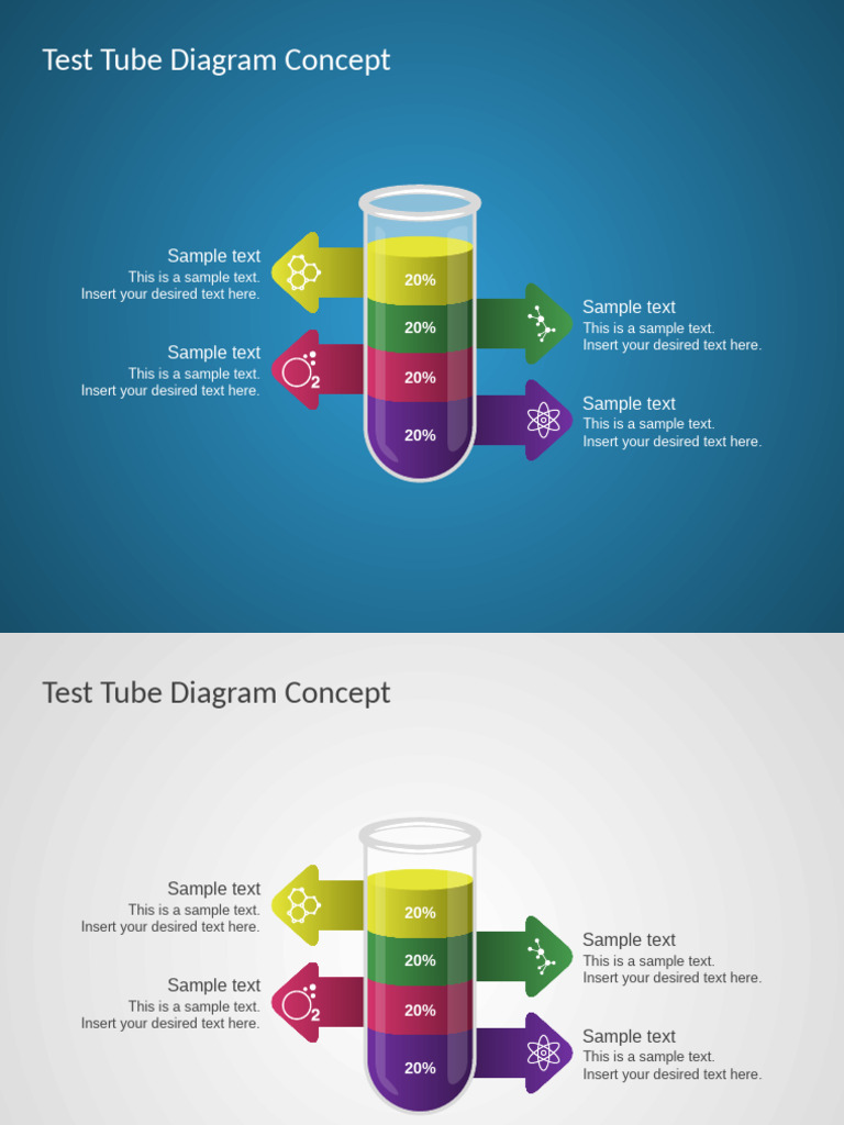 FF0070 01 Free Test Tube Diagram Powerpoint Concept 4x3 | PDF